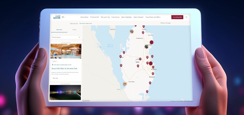 Interactive Qatar map | Visit Qatar